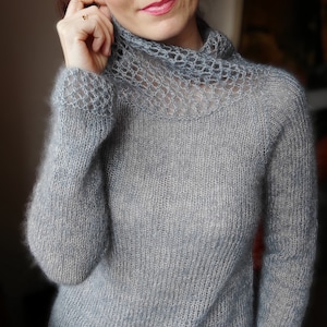Knitting Pattern - Bottom-up Sweater – in the Round - Pullover Jumper ...