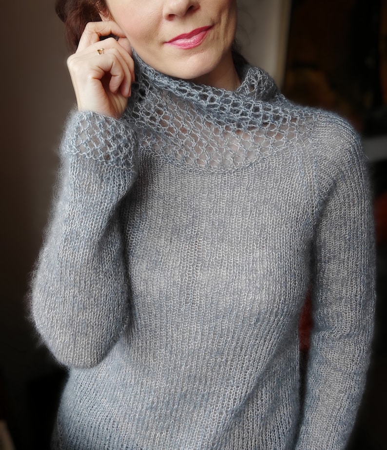 Knitting Pattern Bottom-up Sweater in the Round Pullover | Etsy