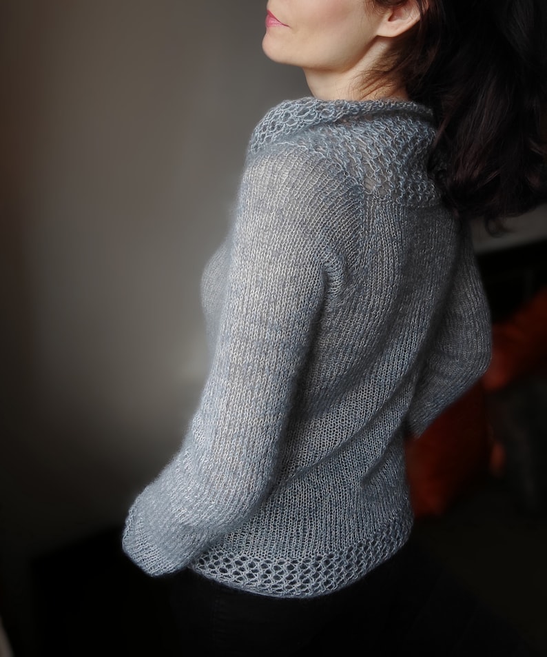 Knitting Pattern - Bottom-up Sweater – in the Round - Pullover Jumper ...