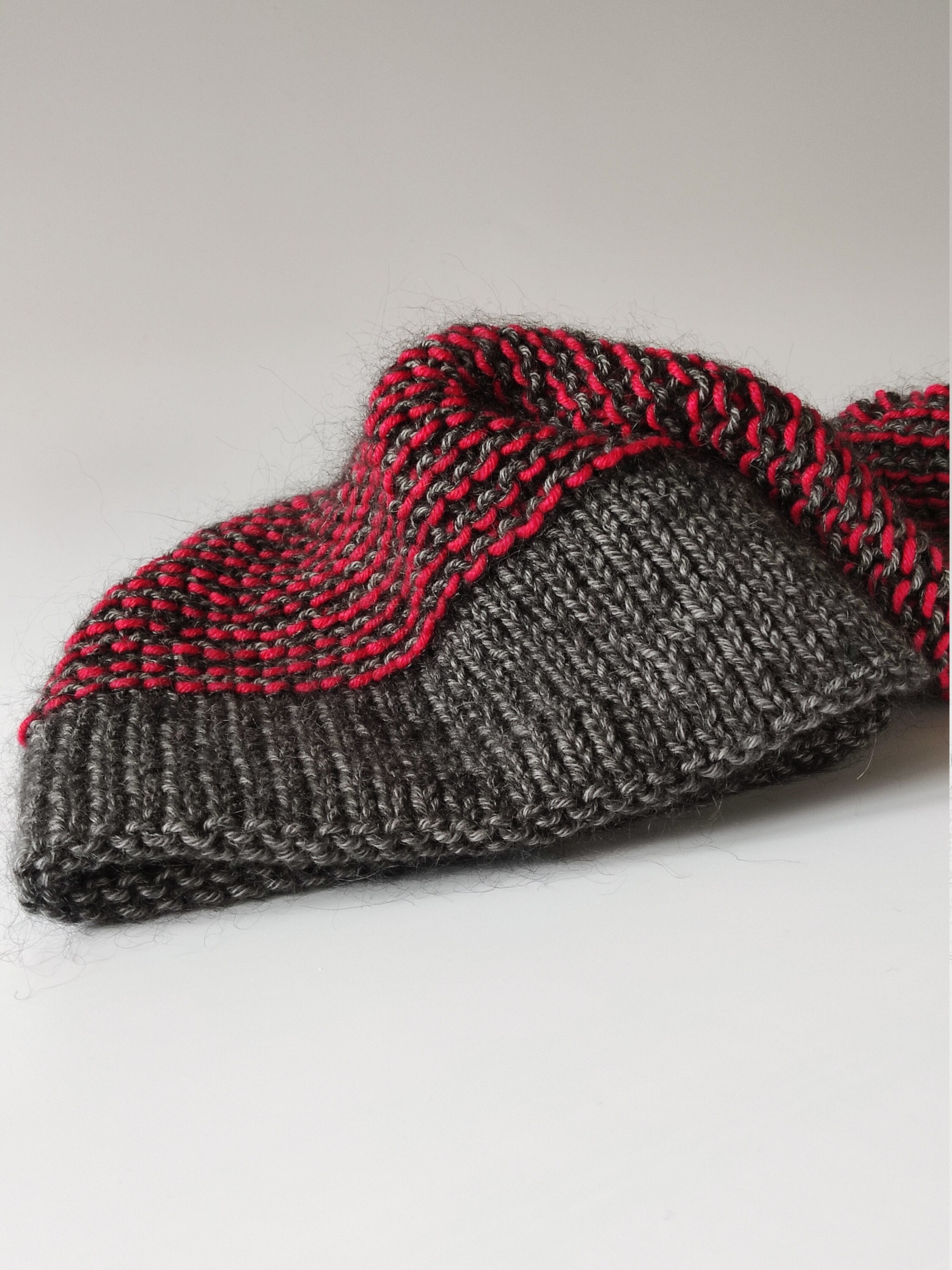 Knitting Hat PDF Pattern - English and Polish – in the Round – Reddy ...