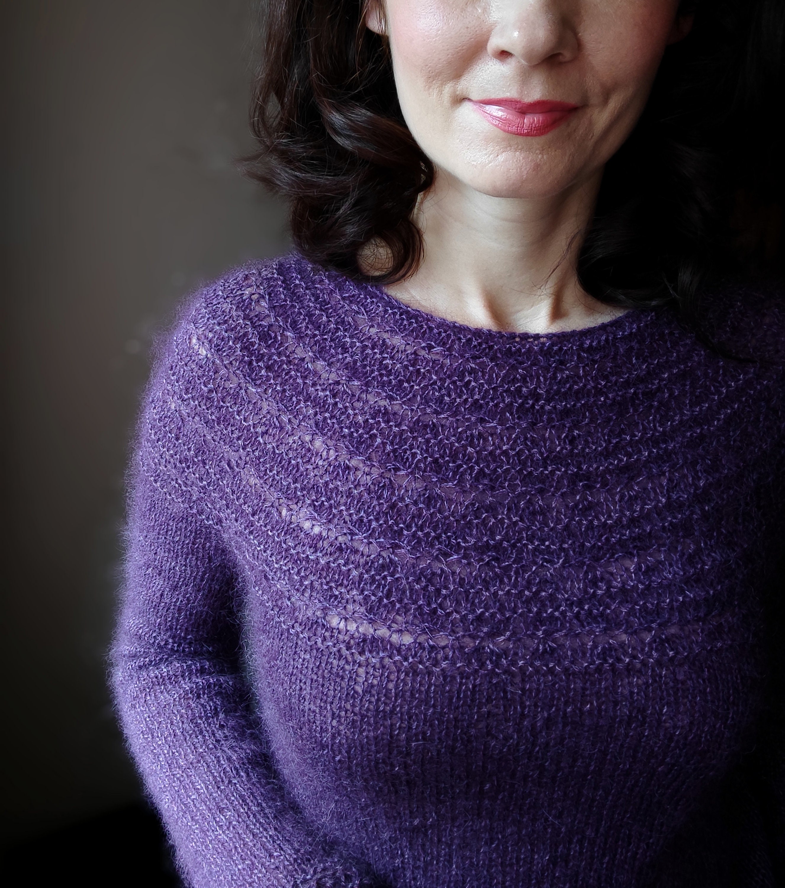 Colibri PDF Pattern Woolycottage, English and Polish, Top-down Sweater ...