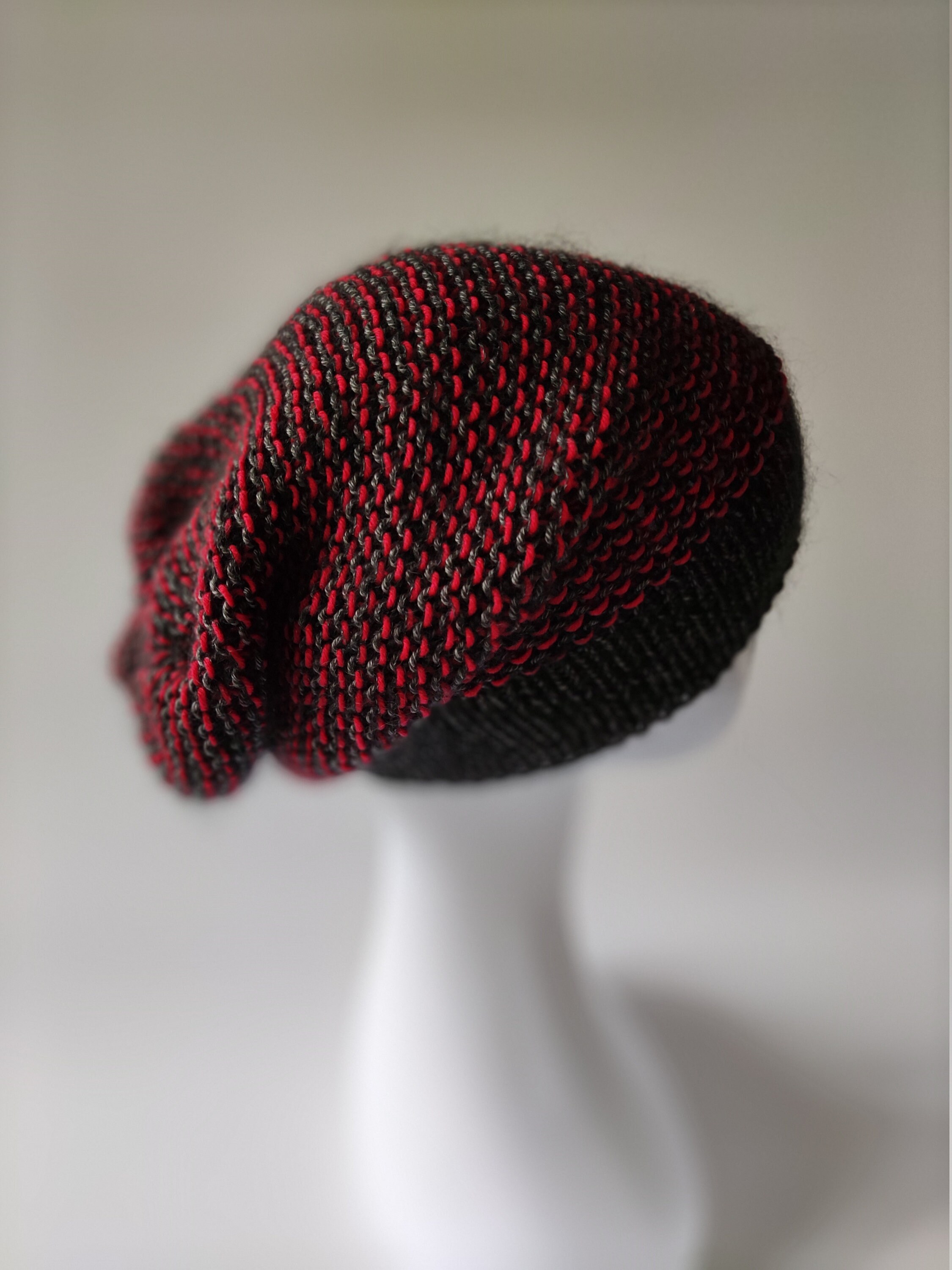 Knitting Hat PDF Pattern English and Polish in the Round Reddy Hat ...