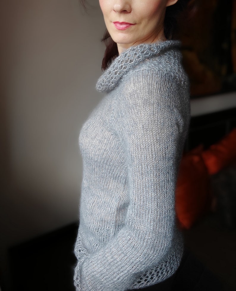 Knitting Pattern - Bottom-up Sweater – in the Round - Pullover Jumper ...