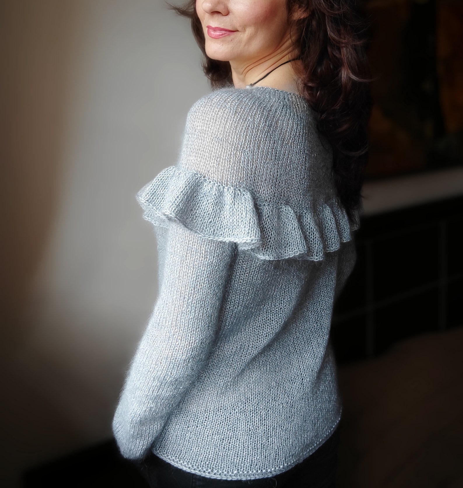 Little Dove PDF Sweater Knitting Pattern Woolycottage, English and ...