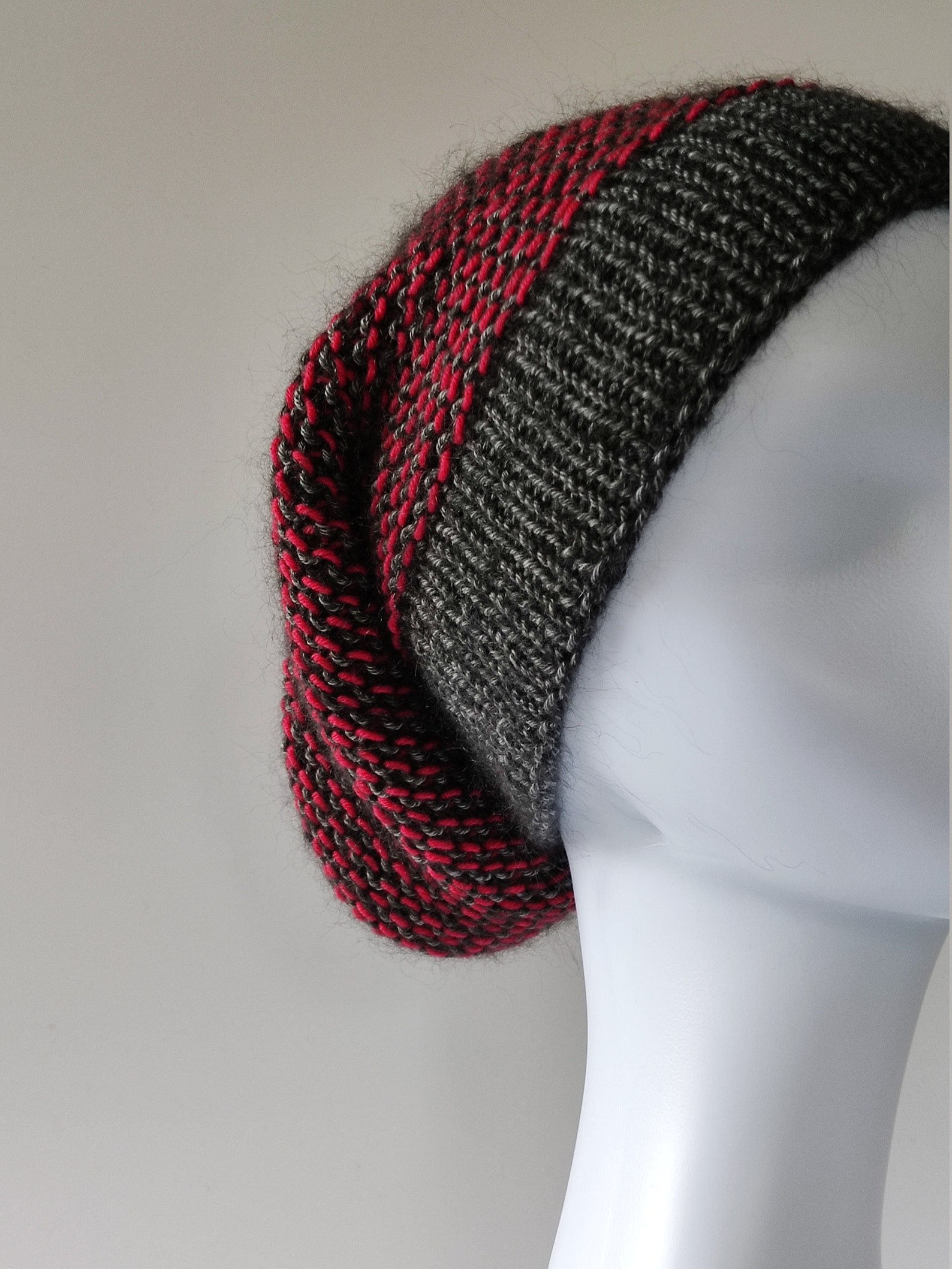 Knitting Hat PDF Pattern English and Polish in the Round Reddy Hat ...