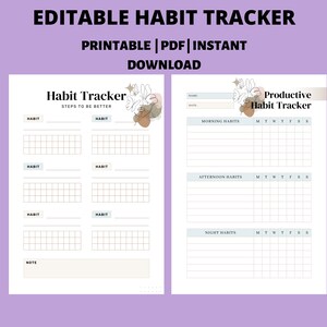 Daily Routine Tracker, Routine Checklist, Morning Routine, Night ...