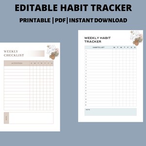 Daily Routine Tracker, Routine Checklist, Morning Routine, Night ...