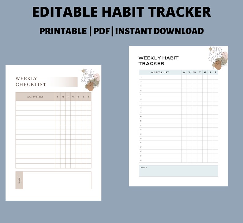 Daily Routine Tracker, Routine Checklist, Morning Routine, Night ...