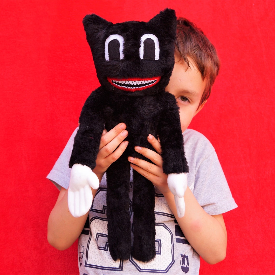 Large Cartoon Cat Plush Monster Toys 16 SCP 2643 Protective Amulet - Etsy