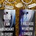 Angel Number Keychains, Key Tags, With Crystals, Epoxy Keychains - Etsy