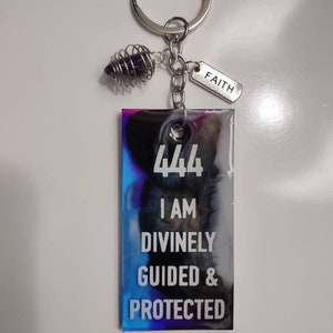 Angel Number Keychains, Key Tags, With Crystals, Epoxy Keychains - Etsy