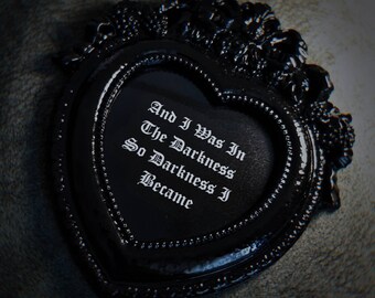 Gothic Heart Frame - Etsy