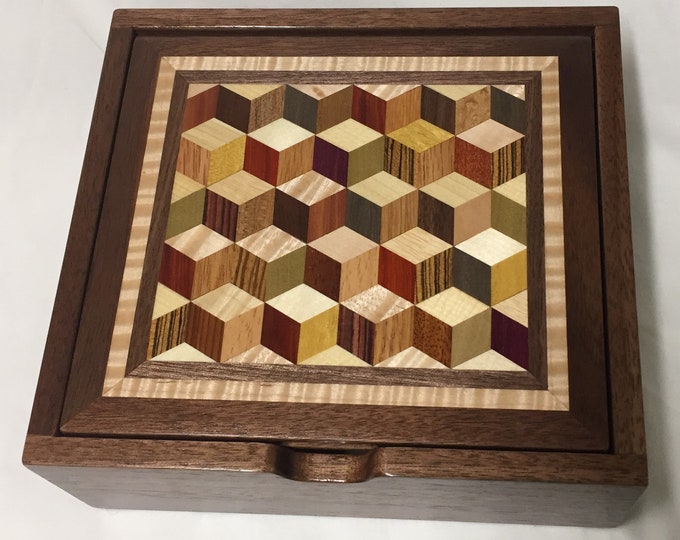 Tumbling Block Box - Etsy
