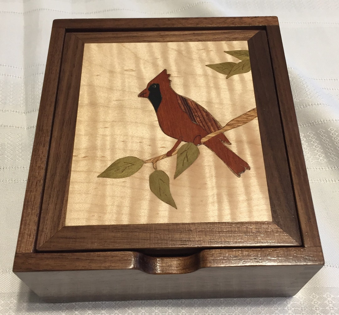 Cardinal Box - Etsy