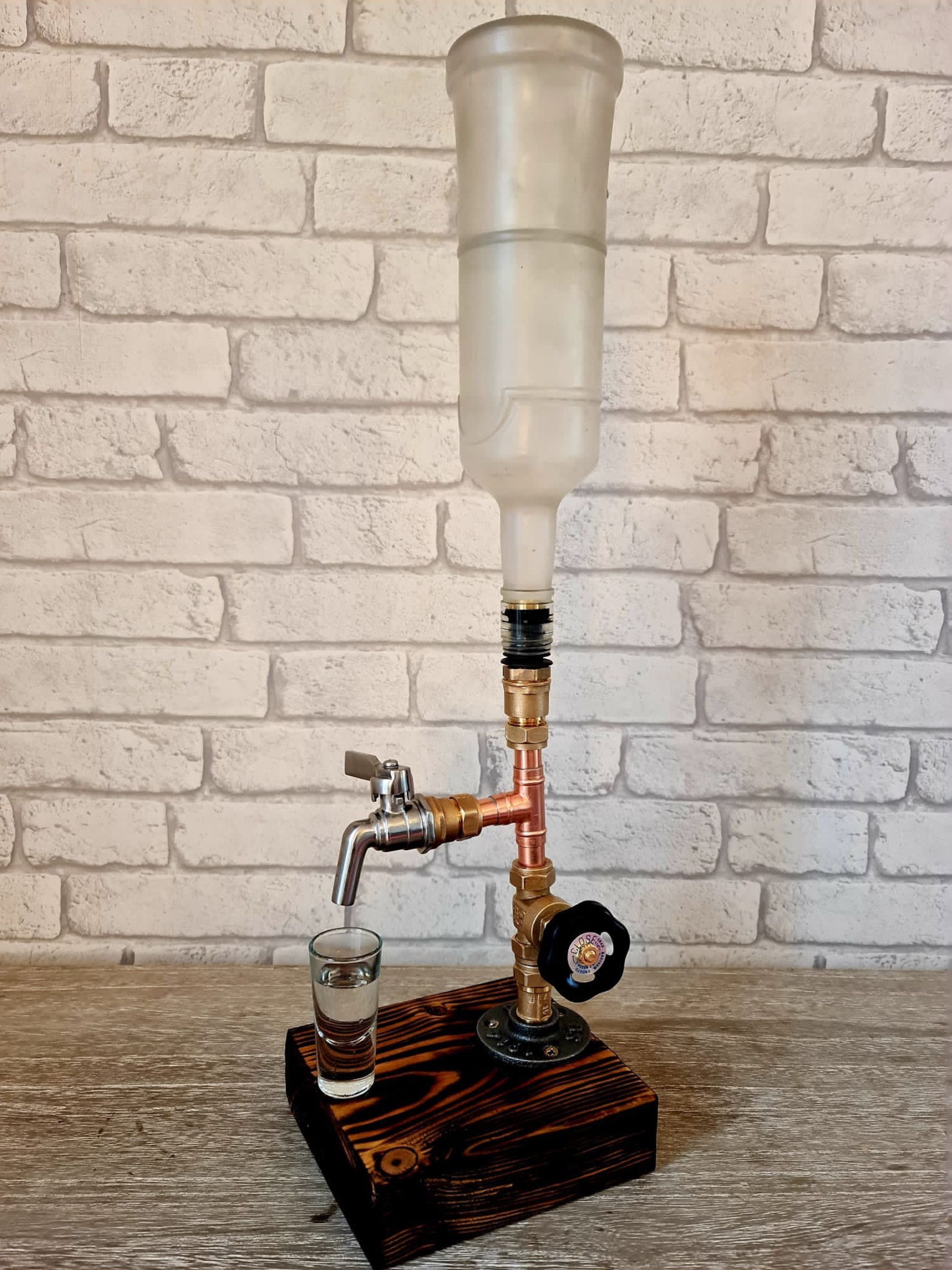 The Dark Knight Copper Drinks Dispenser. Man Cave Bar Vodka - Etsy UK