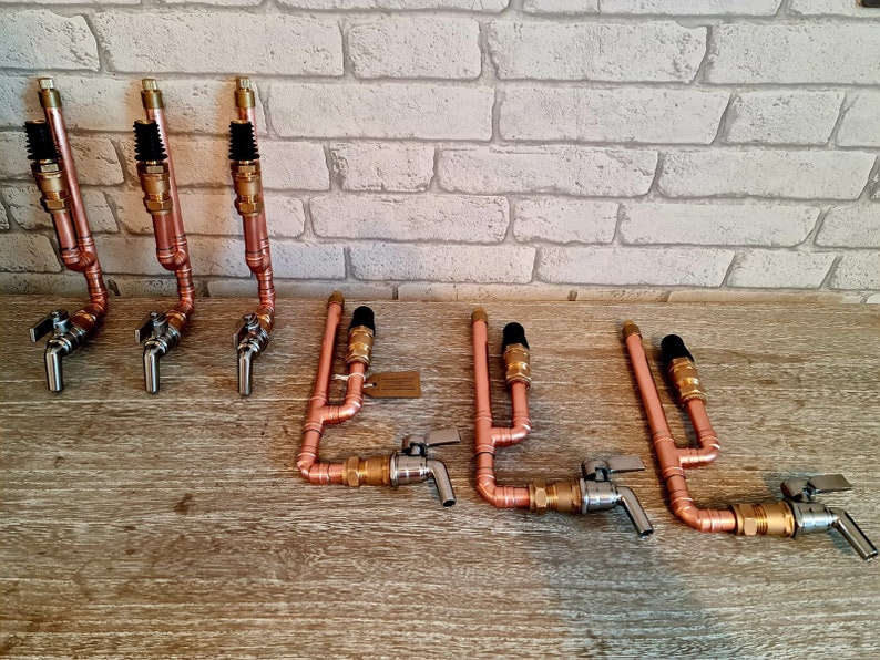 The Optix Copper Drinks Dispenser Single Optic man Cave - Etsy