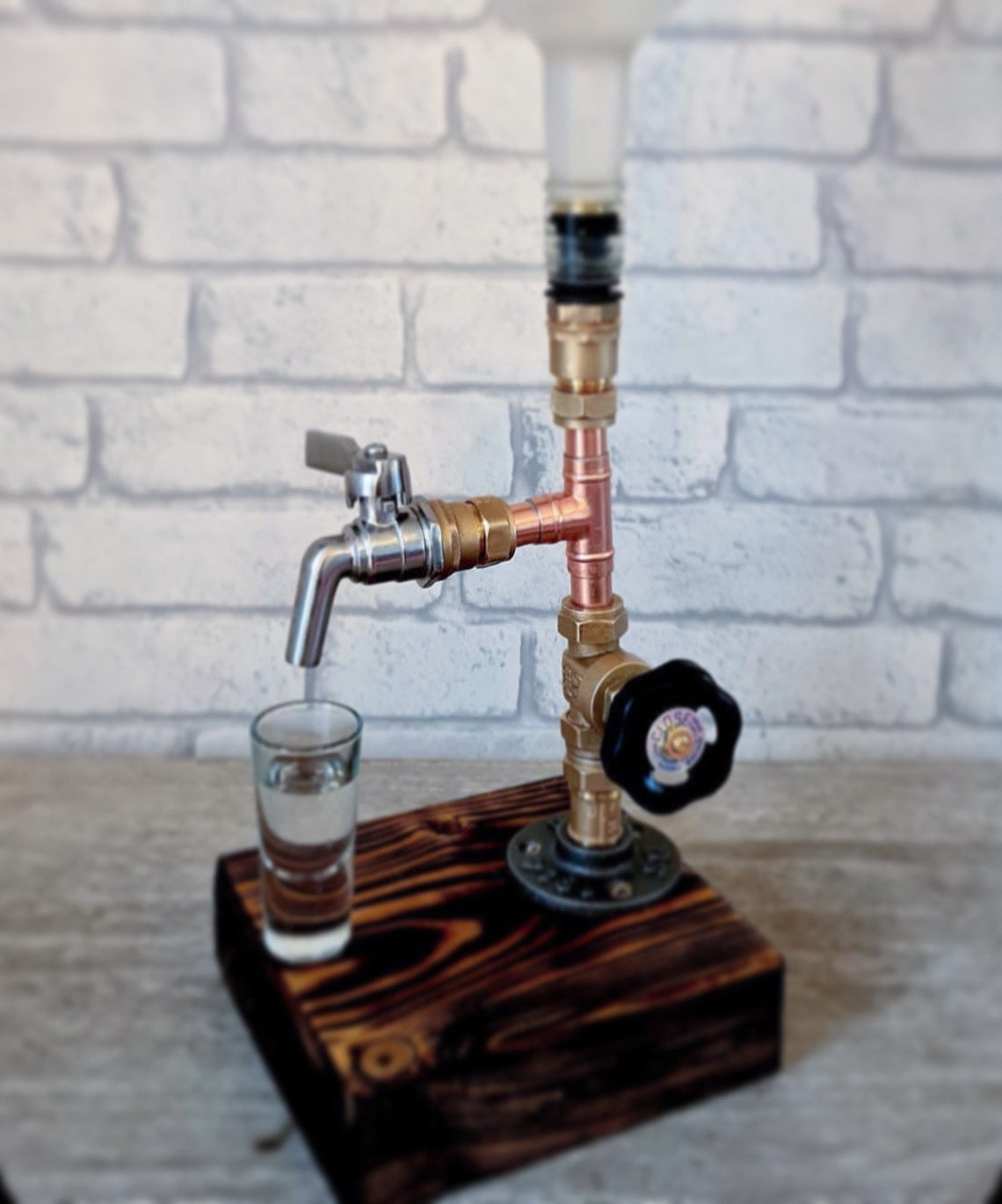 The Dark Knight Copper Drinks Dispenser. Man Cave Bar Vodka - Etsy UK