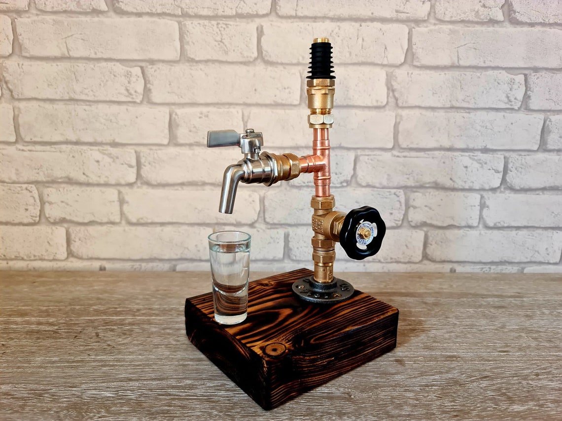 The Dark Knight Copper Drinks Dispenser. Man Cave Bar Vodka - Etsy UK