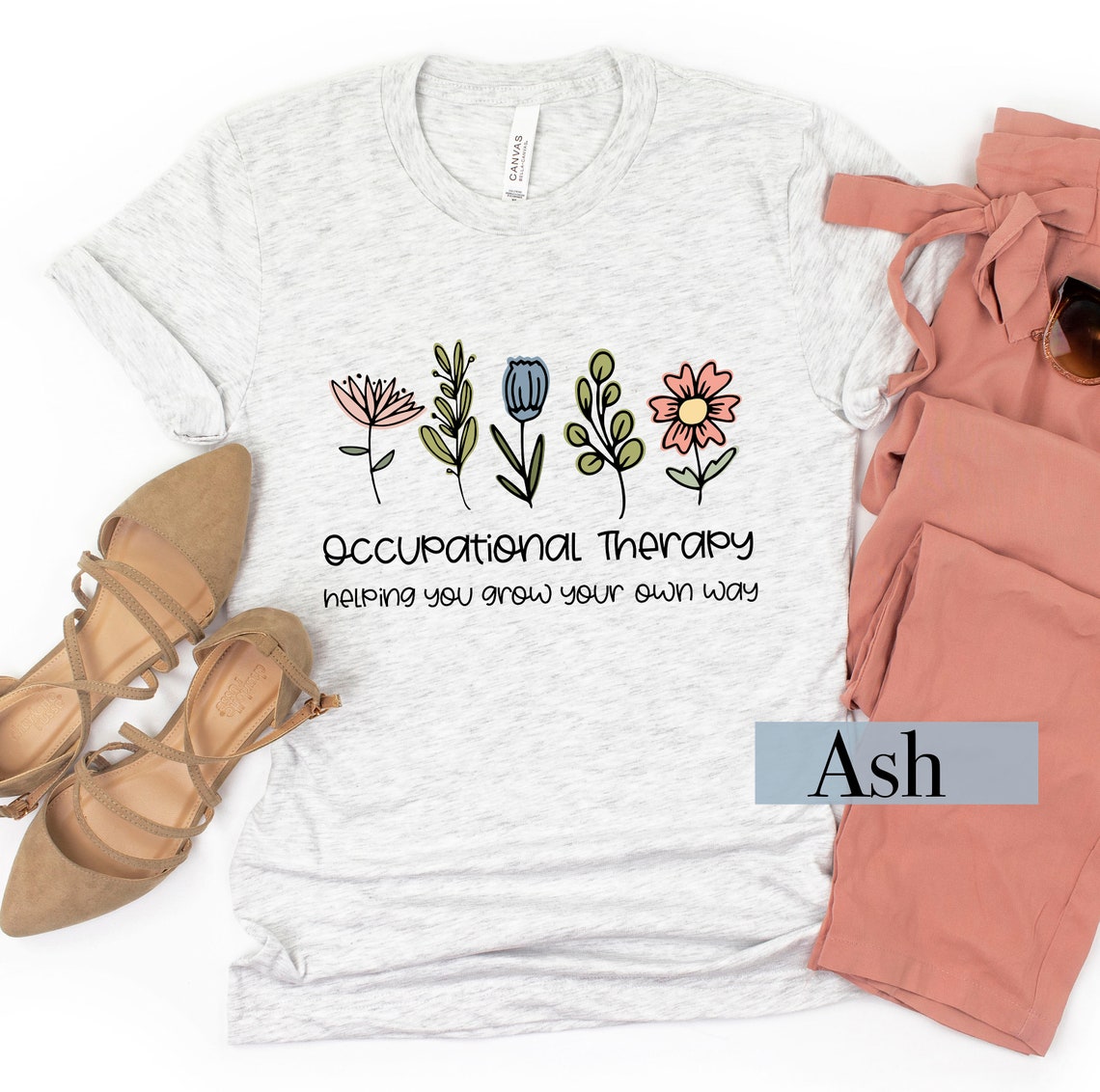 Cute Occupational Therapy Tee, OT T-shirt, COTA Shirt, Occupational ...