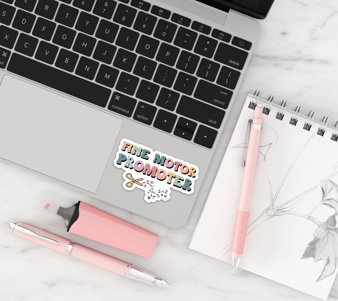 Fine Motor Promoter Sticker, Occupational Therapy Sticker, OT Gift ...