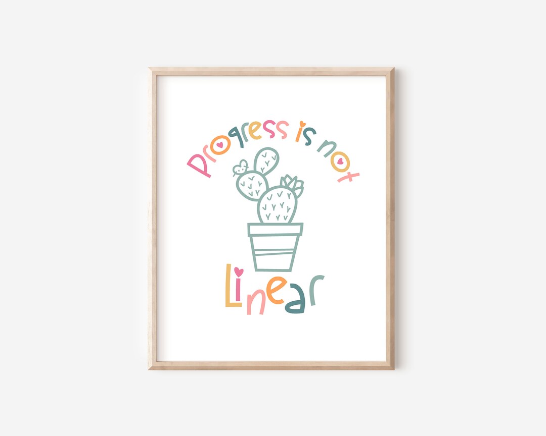 Digital Wall Art, OT Printable, Growth Mindset Wall Art, SLP Digital ...