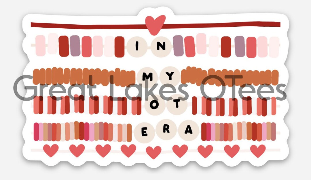 In My OT Era Sticker, OT Month Sticker, Occupational Therapist Sticker ...
