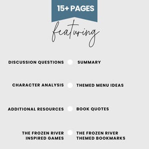 Book Club Guide the Frozen River, Book Club Discussion, Booktok Digital ...