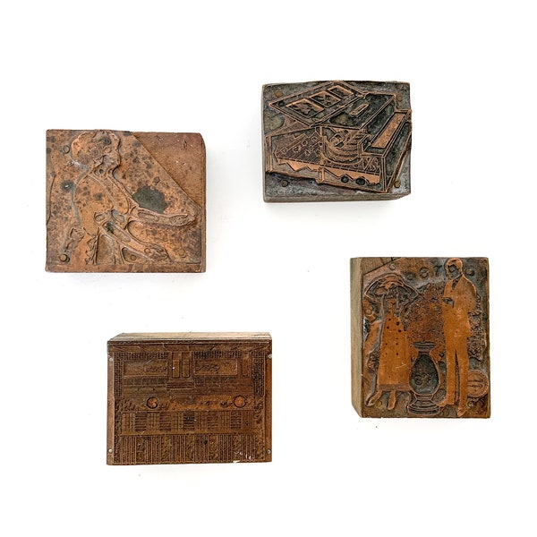 Letterpress Blocks - Etsy