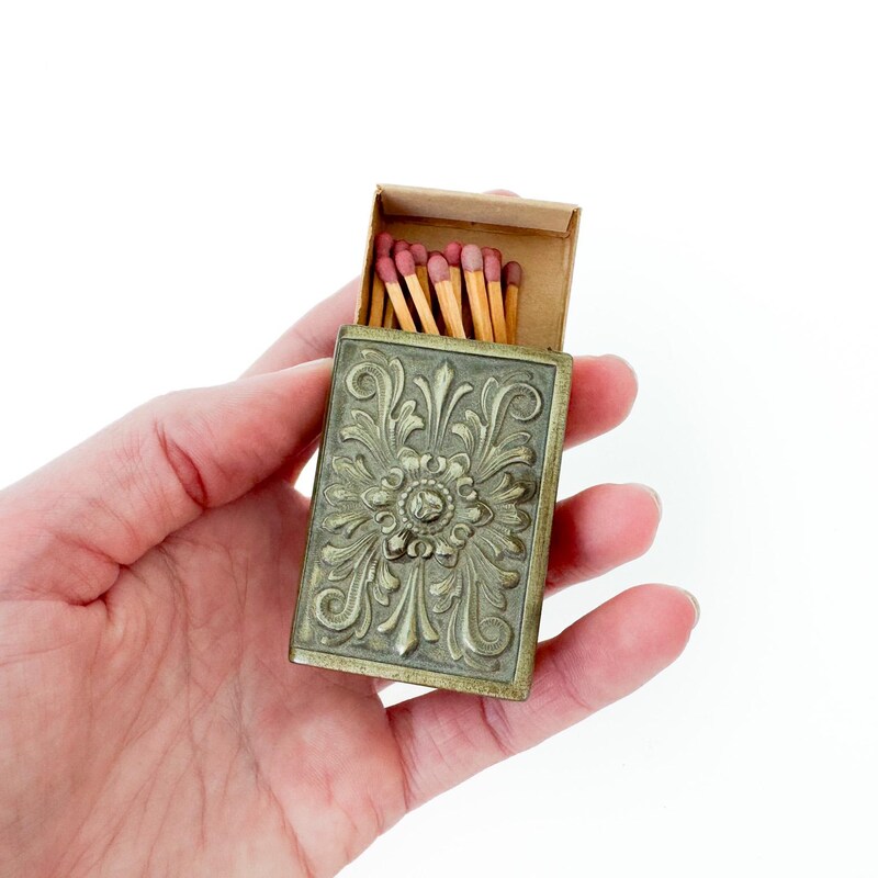 Brass Match Safe - Etsy
