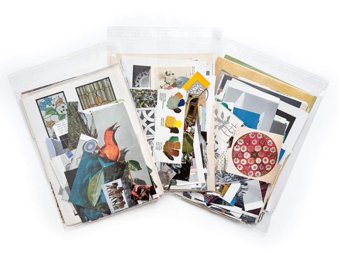 100+ Piece Vintage Ephemera Collage Paper Pack: Vintage National ...