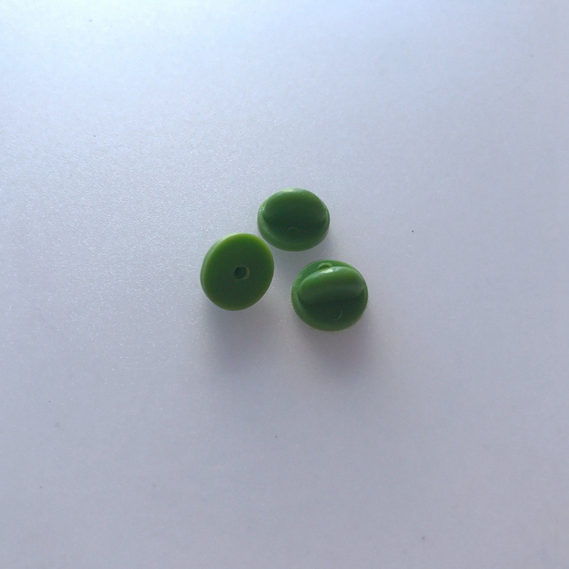 Various Color PVC Pin Back Round Shape Plastic Pin - Etsy