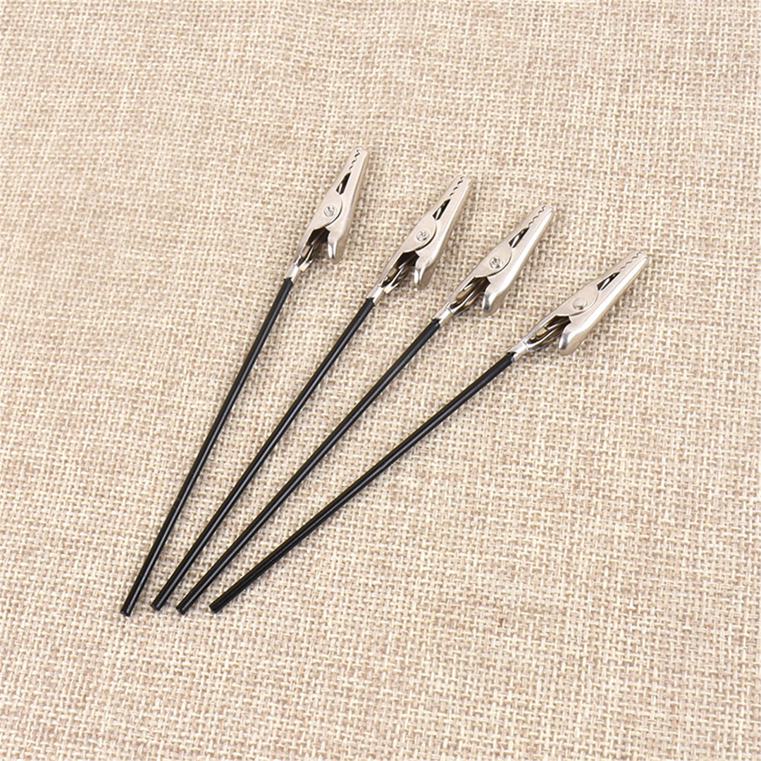 110mm High Quality Metal Crocodile Clip With Wire Rope Iron Rod a Set ...