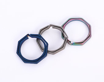 Flat Split Key Ring - Etsy