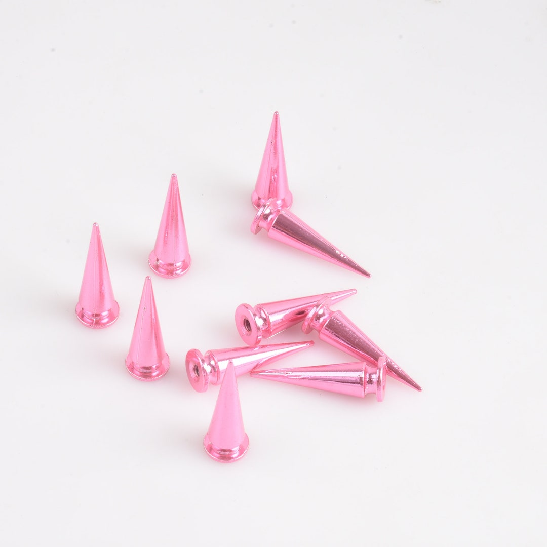 10/20/50pcs 10x29mm Bullet Stud Spike Belt Bag Leather Craft Clothes ...