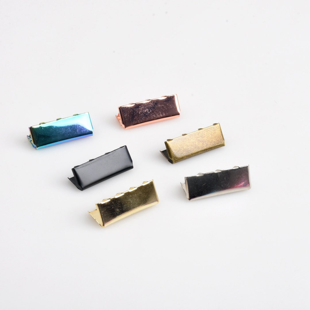 25mm End Clip Webbing Bag Strap Metal Tail Clip End Cord End - Etsy