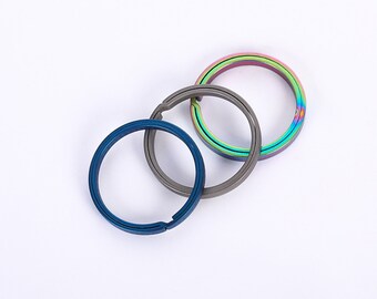 Blue Key Ring - Etsy