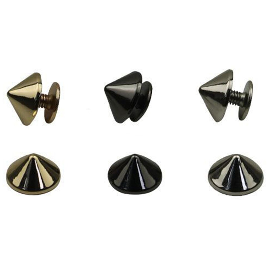 12PCS Bag Accessories Metal Rivet Bags Pointed Nail Foot Nail for DIY ...