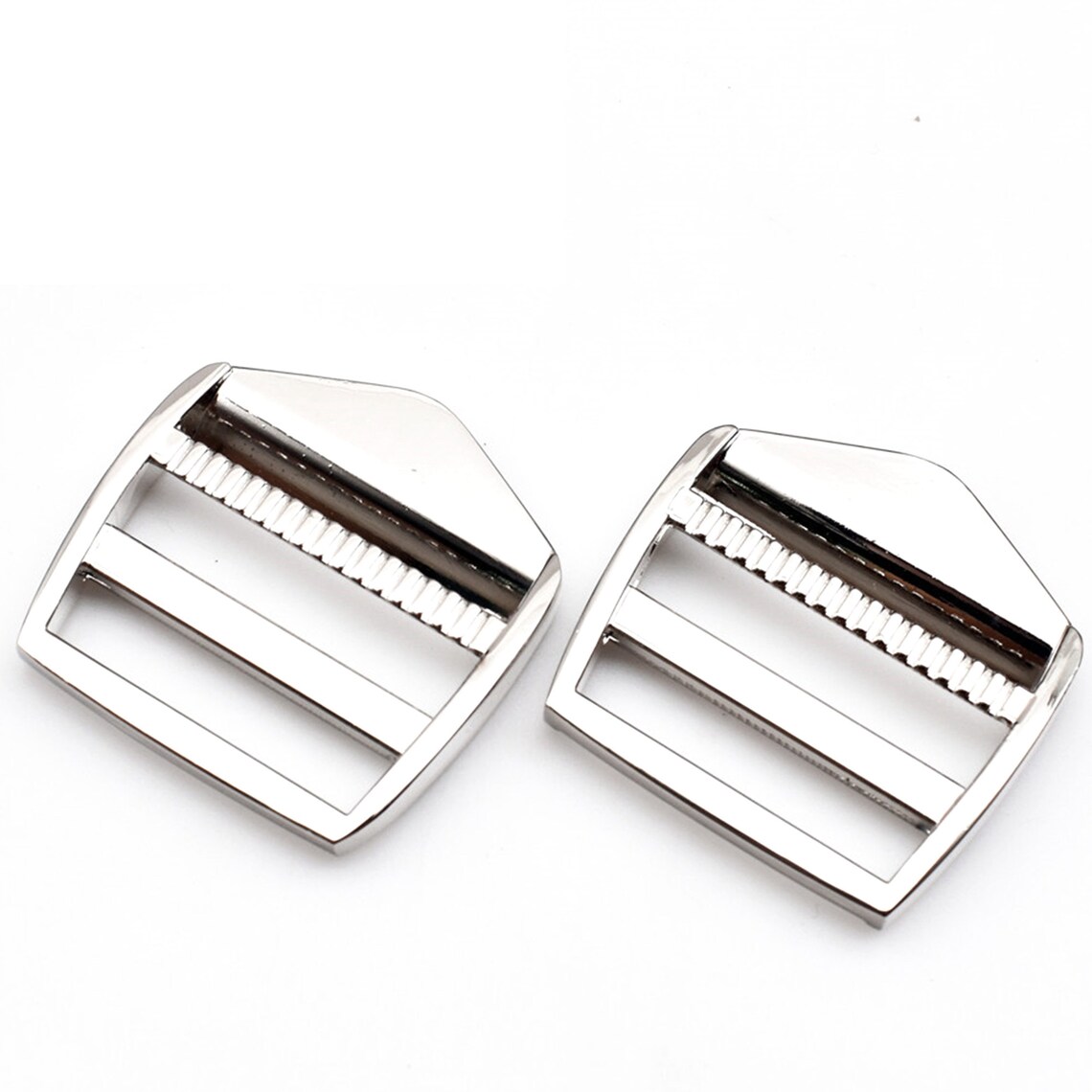 5pcs Metal Ladder Lock Tri-glide Tension Lock Slide Buckle for - Etsy