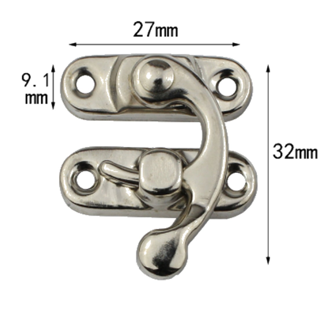 10 Pcs Box Clasp Iron Left Right Gold Nickel Antique Copper | Etsy