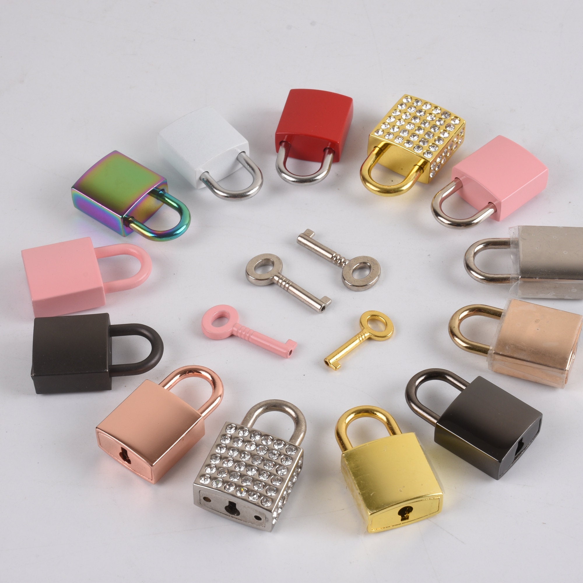1 Pcs High Quality Various Color Metal Rectangle Shape Lock - Etsy UK