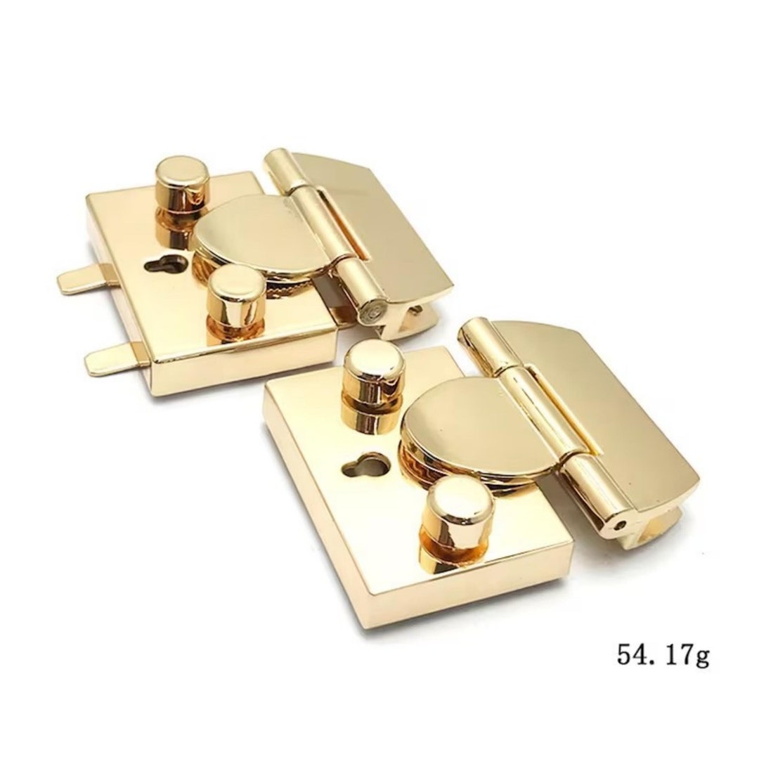 2PCS X 3 Mix Button Lock Zinc Alloy Handbag Closures Gift Box ...