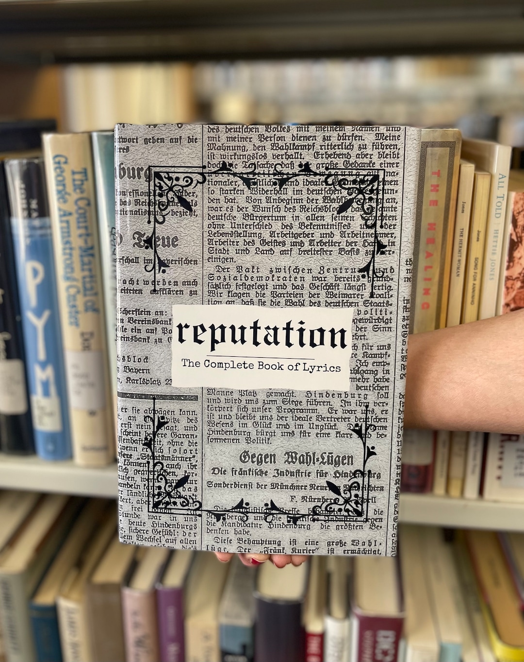 Rep Lyric Book - Etsy