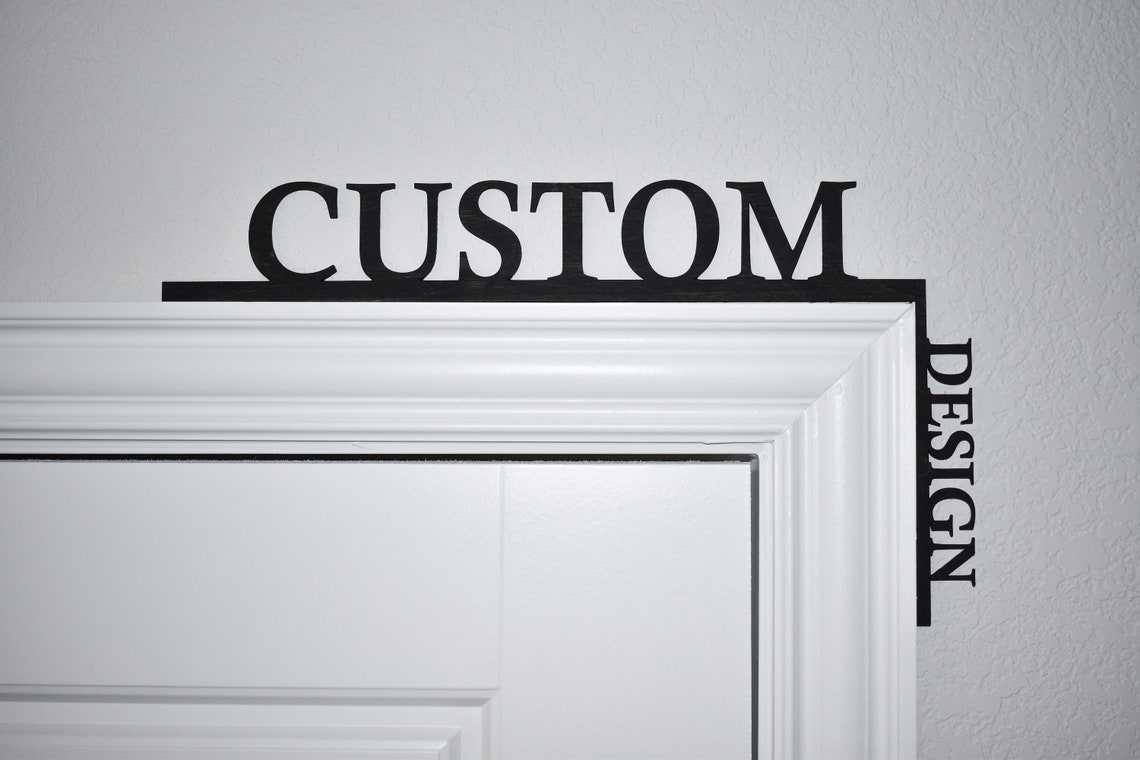 Personalized Door Topper Custom Over The Door Sign AirBnb | Etsy