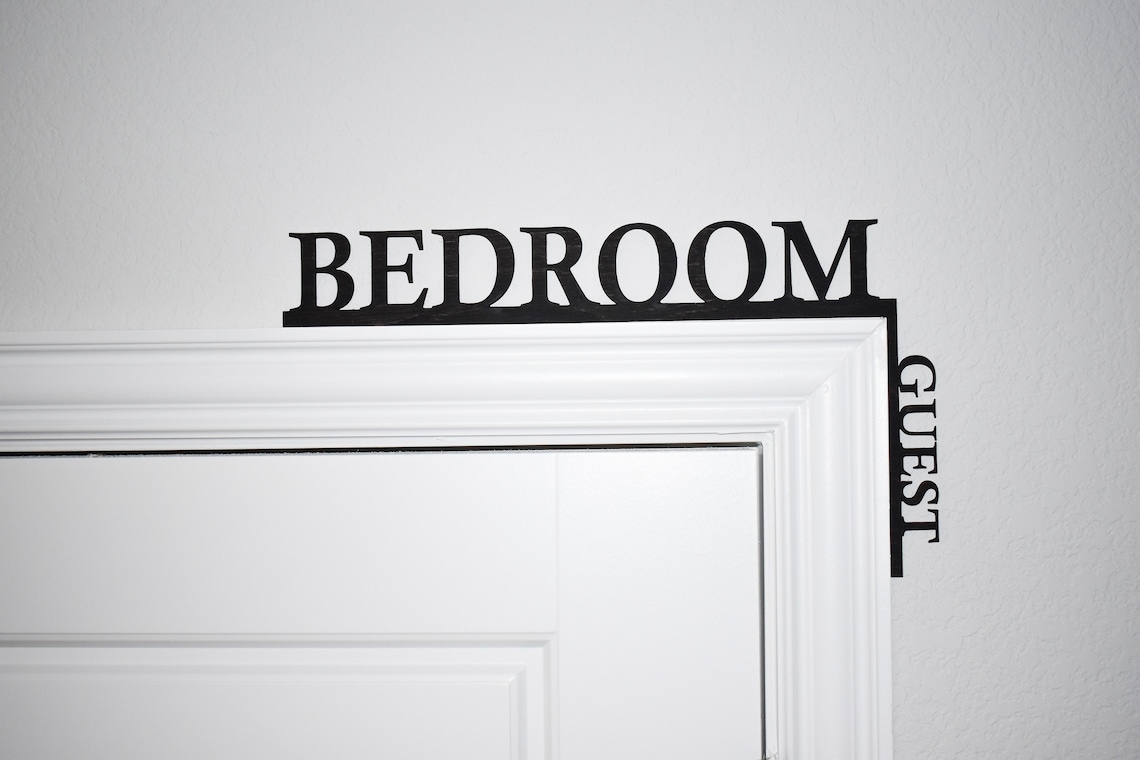 Personalized Door Topper Custom Over The Door Sign AirBnb | Etsy