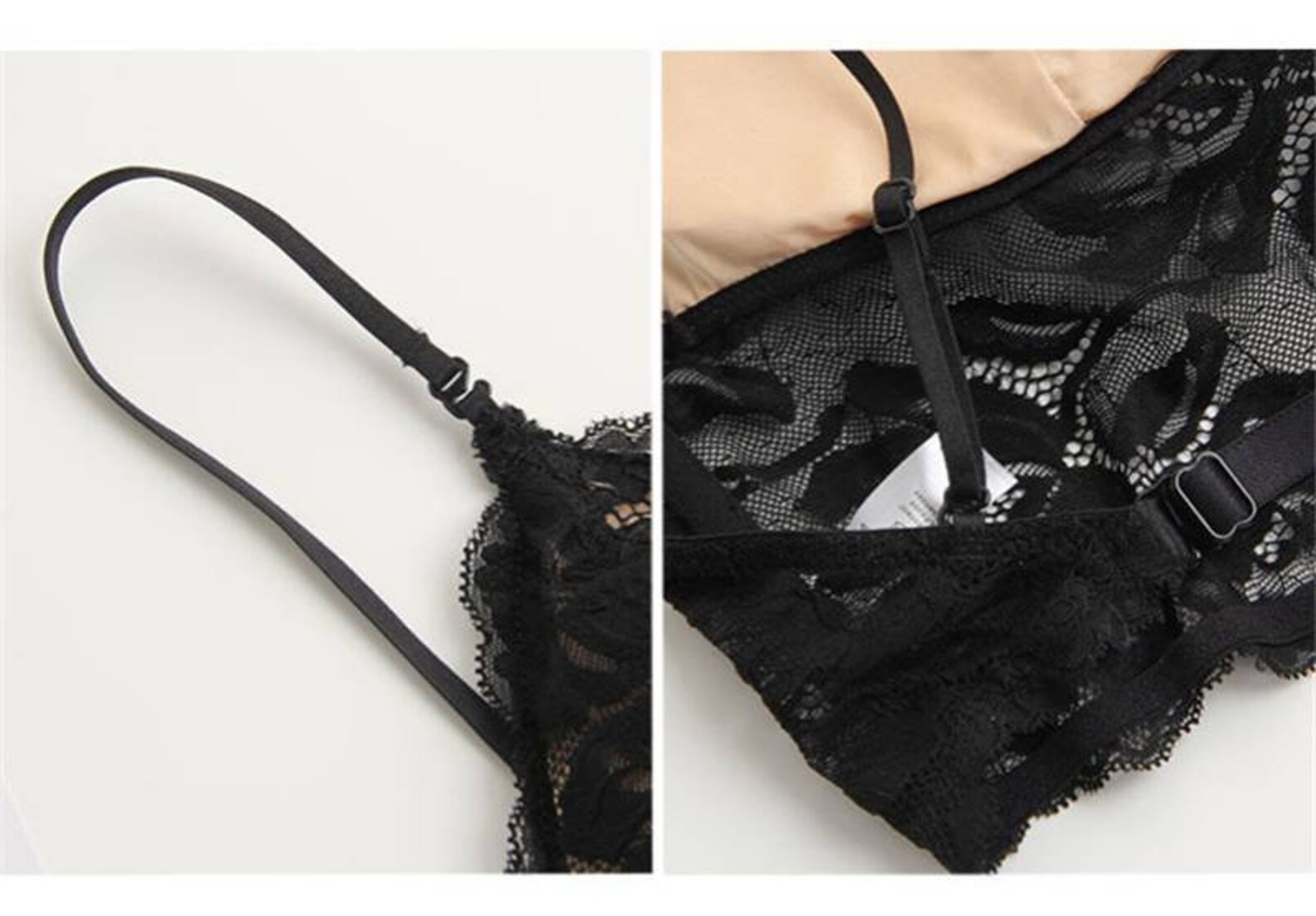 Lace Bralette Bridesmaids Party Big Backless Bra U Shape Etsy