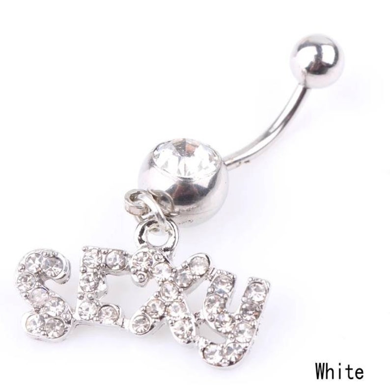 14g Belly Button Navel Ring 316L Surgical Steel Bar Navel - Etsy