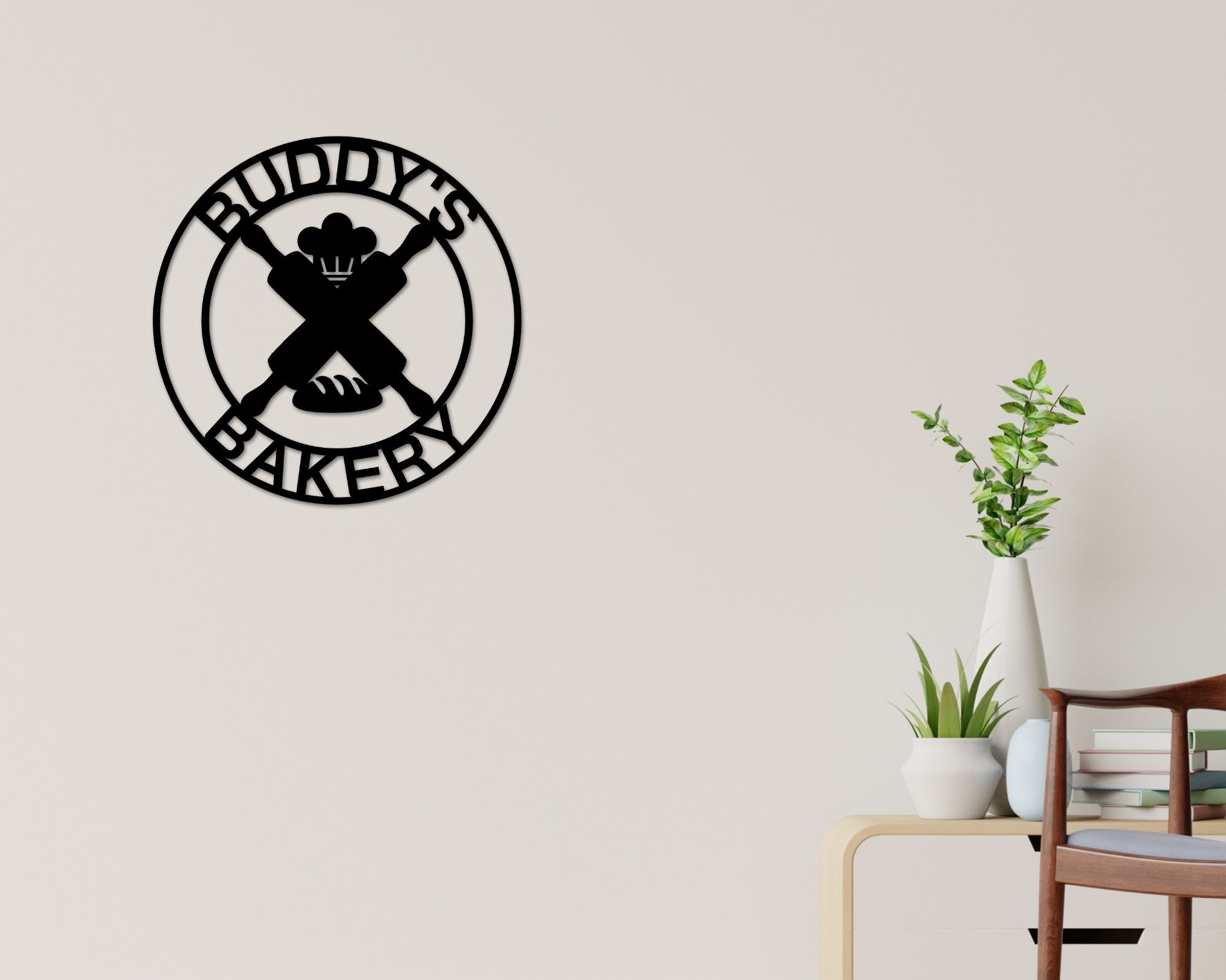 Cartel de panadería letrero de panadería letrero de | Etsy España