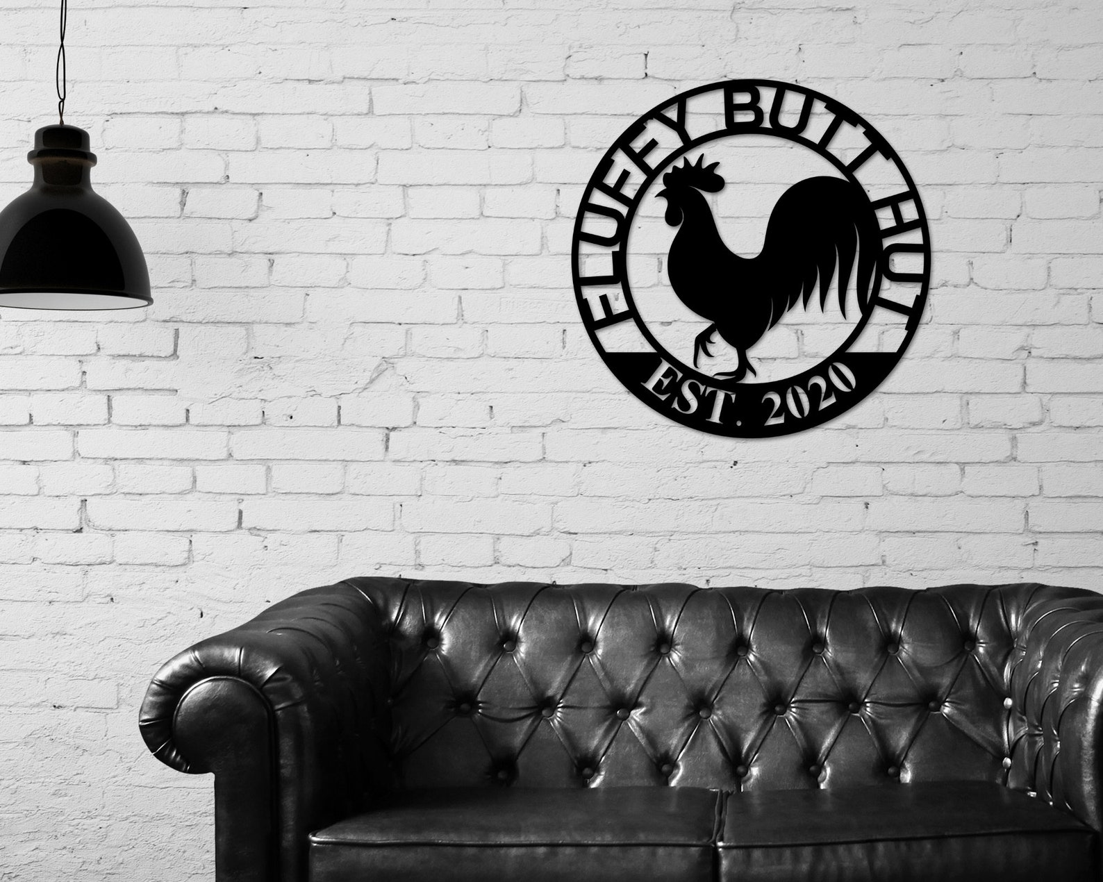 Custom Rooster House Sign, Rooster House Coop Sign, Rooster Decor, Our ...