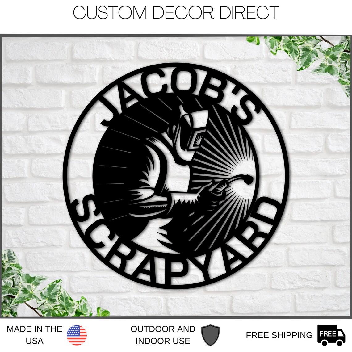 Customized Metal Welding Sign Sign for Welder Welder Sign | Etsy