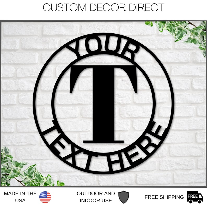 Custom Sign Your Custom Text Metal Sign Your Logo Here Sign - Etsy